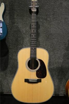 China Custom HD28 Acoustic Guitar Replica 25.4 Scale Ebony Fretboard Rosewood Back Sides Mahogany Neck for sale