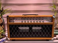 China Custom Dumble CLONE Steel String Singer Head 20W 50W 100W Suede Brown Grand Amplifier SSS Model for sale