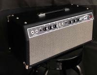 China 1964 Black Panel Bassman 2-Channel 50W Guitar Amp Head 6L6 12AX7 Tubes for sale
