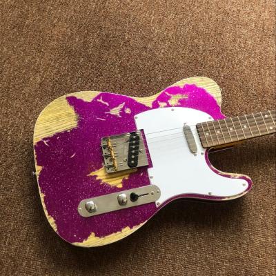 China Relic TELE Electric Guitar 6 Strings Mahogany Body Maple Fingerboard 22 Frets for sale
