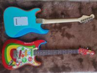 China Custom Grand George Harrison Rocky Electric Guitar 22 Fret Mahogany Body Rosewood Fingerboard OEM for sale