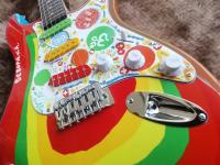 China Custom Grand George Harrison Rocky Electric Guitar 22 Fret Mahogany Body Rosewood Fingerboard OEM for sale