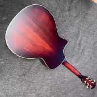 China AAAAA solid koa top k24ce body SOLID KOA back side Taylor style acoustic guitar bone nut for sale