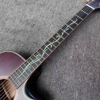 China AAAAA solid koa top k24ce body SOLID KOA back side Taylor style acoustic guitar bone nut for sale