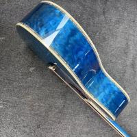 China AAAAA solid spruce top OM body water ripple SOLID back side acoustic guitar bone nut for sale