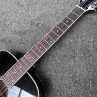 China AAAAA 43 inch Solid Spruce Top SJ200 Jumbo Acoustic Guitar Maple Back Sides Cherry Sunburst for sale