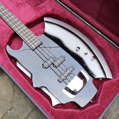 China Cort Gene Simmons Axe 4 String Bass Electric Guitar Basswood Body 22 Fret Rosewood Fingerboard for sale