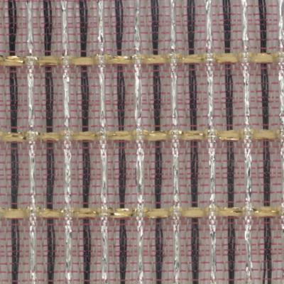 China Cabinet Grill Cloth Red Black Silver Weave 1.5m Width 160gsm Speaker Fabric for DIY Repair for sale