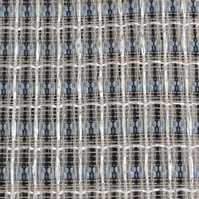 China Guitar Speaker Cabinet Grill Cloth Silver White Blue Accent 1.5m Width 160gsm DIY Repair Fabric for sale