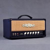 China Hand Wired All Tube Guitar Amplifier Head 50W Point to Point Birch Cabinet Black Brown for sale