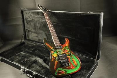 China Grand Custom Electric Guitar 24 Frets Floyd Rose Tremolo Mahogany Body Rosewood Fingerboard for sale