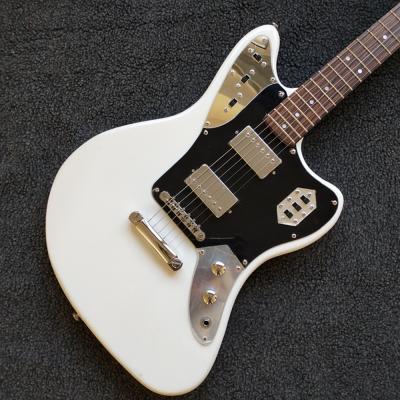 China Custom Jaguar Electric Guitar 6 String Mahogany Body Rosewood Fingerboard 22 Frets Passive Pickups for sale