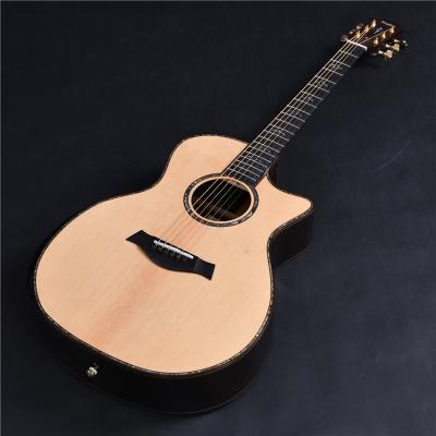 China Custom Solid Wood Acoustic Guitar 914s Spruce Top Rosewood Back Sides 20 Fret Ebony Fingerboard for sale