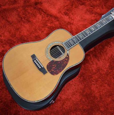 China 41 inch D45 Acoustic Guitar Solid Spruce Top Rosewood Back Sides Mahogany Neck 22 Fret Custom for sale