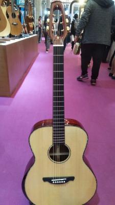 China AAAA Solid Cocobolo Acoustic Guitar with Gotoh Tuners 22 Fret Handmade Folk Guitar for sale