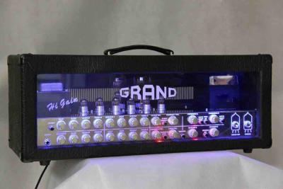 China 120W All Tube Guitar Amplifier Head 4 Channels 6550 12AX7 HI GAIN Grand Professional AMP for sale