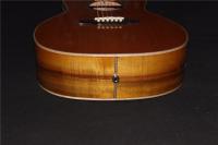 China AAAAA all solid OO body guitar custom Solid OO acoustic guitar 14 frets acoustic electric guitar for sale
