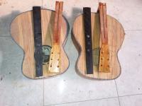 China AAAA All Solid Olive Wood OM Style Acoustic Electric Guitar 14 Frets Custom Gotoh Tuners for sale