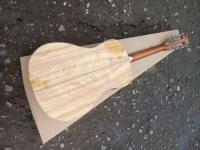 China AAAA All Solid Olive Wood Acoustic Electric Guitar 00028 Style 14 Fret Custom for sale