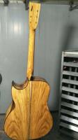 China AAAA Custom Handmade Acoustic Guitar Solid Olive Wood Ryans Style Ebony Fingerboard 6 String for sale