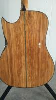 China AAAA Custom Handmade Acoustic Guitar Solid Olive Wood Ryans Style Ebony Fingerboard 6 String for sale