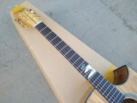China AAAA Custom Handmade Acoustic Guitar Solid Olive Wood Ryans Style Ebony Fingerboard 6 String for sale