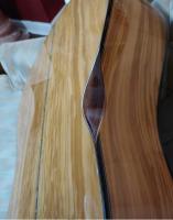 China AAAA Custom Handmade Acoustic Guitar Solid Olive Wood Ryans Style Ebony Fingerboard 6 String for sale