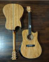 China AAAA Custom Handmade Acoustic Guitar Solid Olive Wood Ryans Style Ebony Fingerboard 6 String for sale