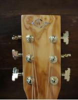 China AAAA Custom Handmade Acoustic Guitar Solid Olive Wood Ryans Style Ebony Fingerboard 6 String for sale