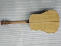 China AAAA Handmade Solid Oak Dreadnought Acoustic Electric Guitar with EQ and Passive Pickup for sale