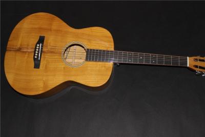 China AAAA All Solid Melburry Wood Acoustic Electric Guitar with Passive Pickup and Ebony Fretboard for sale