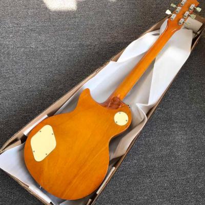 China Wholesale Solid Body Electric Guitar 6 Strings Mahogany Body Maple Neck Rosewood Fretboard 22 Frets for sale