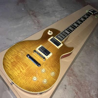 China Standard LP Electric Guitar Mahogany Body Maple Neck Rosewood Fretboard 22 Frets Passive Pickups for sale