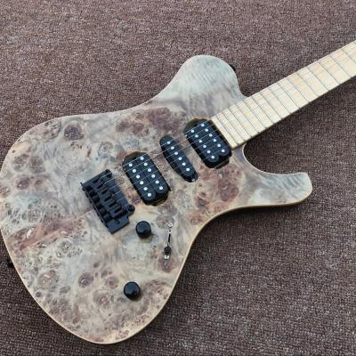 China Chinese Factory OEM Maple Top Electric Guitar Mahogany Body 22 Fret Custom for sale