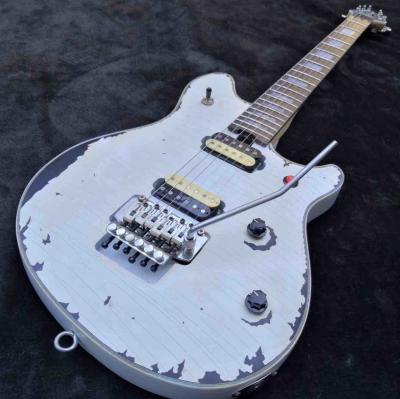 China Prince Cloud Handwork Relic Electric Guitar with Kill Switch 21 Frets Basswood Body Rosewood Fingerboard for sale