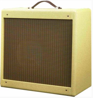 China Tweed Princeton Style Guitar Amplifier Cabinet Solid Pine 1/4 Finger Joints Custom OEM for sale