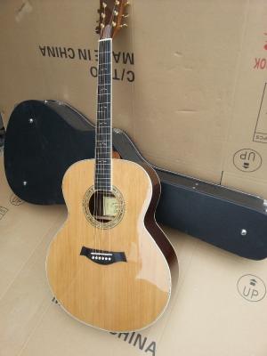 China Custom Round Body G812s Classic Electric Acoustic Guitar Spruce Top 21 Fret for sale