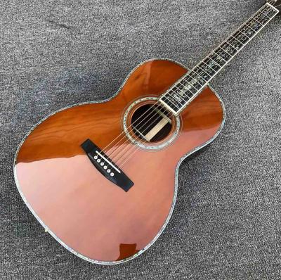 China Cedar Top Acoustic Electric Guitar 00045 Model 21 Fret Rosewood Fingerboard for sale