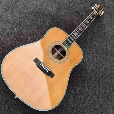China Solid Spruce Top Cocobolo Back Sides 41 Inch Acoustic Guitar D45 Style 22 Fret Mahogany Neck for sale