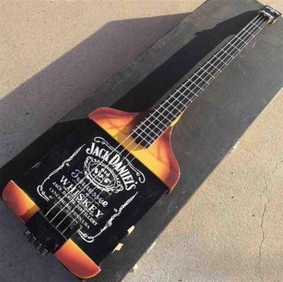 China 4 String Electric Bass Guitar Set Neck Mahogany Body Rosewood Fingerboard 22 Fret Passive Pickup for sale