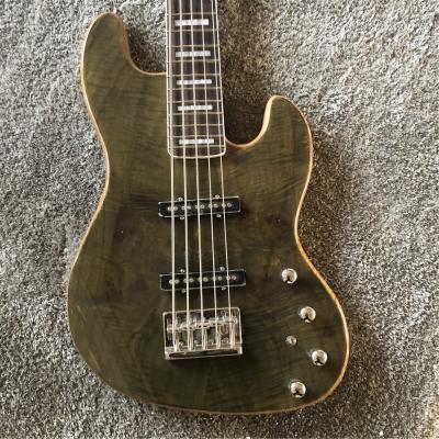 China Factory Custom 5 String Bass Guitar Basswood Body Maple Neck Rosewood Fingerboard 22 Frets for sale