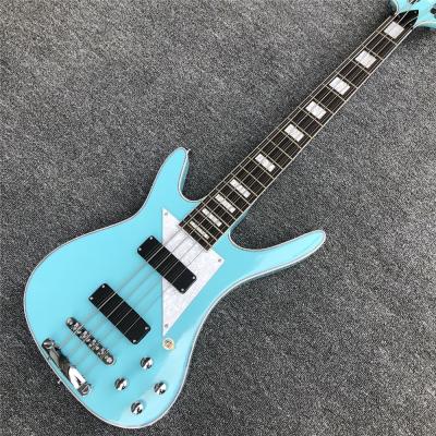 China Ebony Fingerboard 4+8 Strings Bass Guitar Mahogany Body Neck 22 Fret Brazil Wood Bow for sale