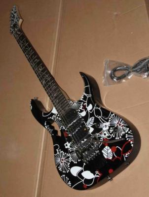 China Custom Electric Guitar Jemseries Model 22 Fret Alder Body Mahogany Neck Rosewood Fingerboard Abalone Inlay for sale