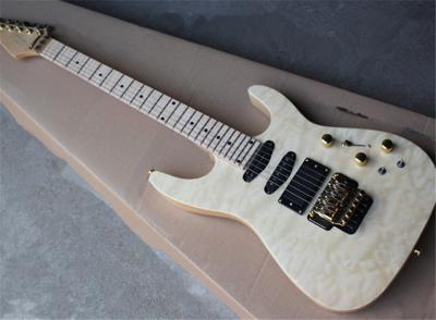 China Factory Custom 24 Tone Electric Guitar Maple Fingerboard Gold Hardware Basswood Body 22 Frets for sale