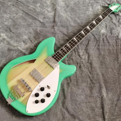 China 4 Strings 4005 Electric Bass Guitar Rosewood Fingerboard 22 Frets Maple Body Green for sale