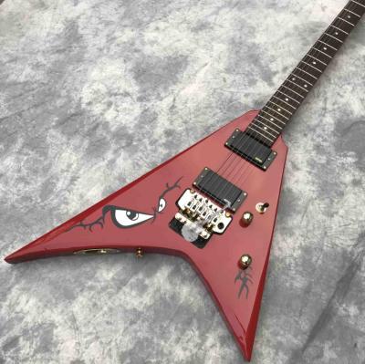 China Custom Electric Guitar Basswood Body Mahogany Neck Rosewood Fingerboard 22 Frets OEM ODM for sale