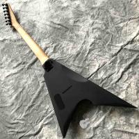 China Custom 7 String Flame Cover Flame Neck Maple Binding Fingerboard Edge Side Light Point Electric Guitar for sale