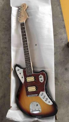 China New Jaguar Model Electric Guitar Sunburst Mahogany Body 22 Frets for sale