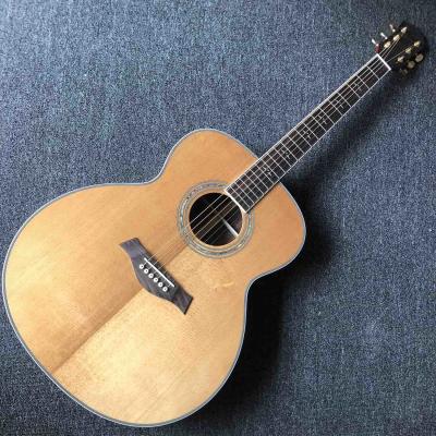 China Custom 43 Inch Solid Cedar Top Acoustic Guitar Rosewood Fingerboard 21 Fret T814 for sale
