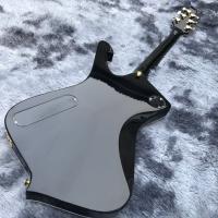 China Custom Paul Stanley Mirror Crack Electric Guitar 22 Fret Basswood Body Maple Neck for sale